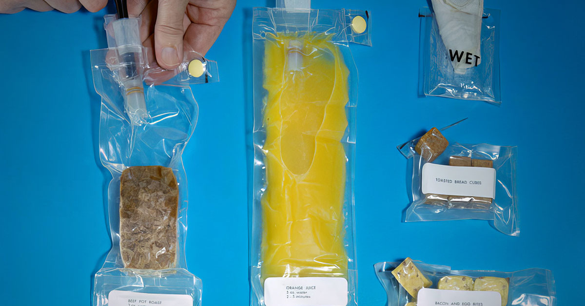 What do astronauts eat in space?